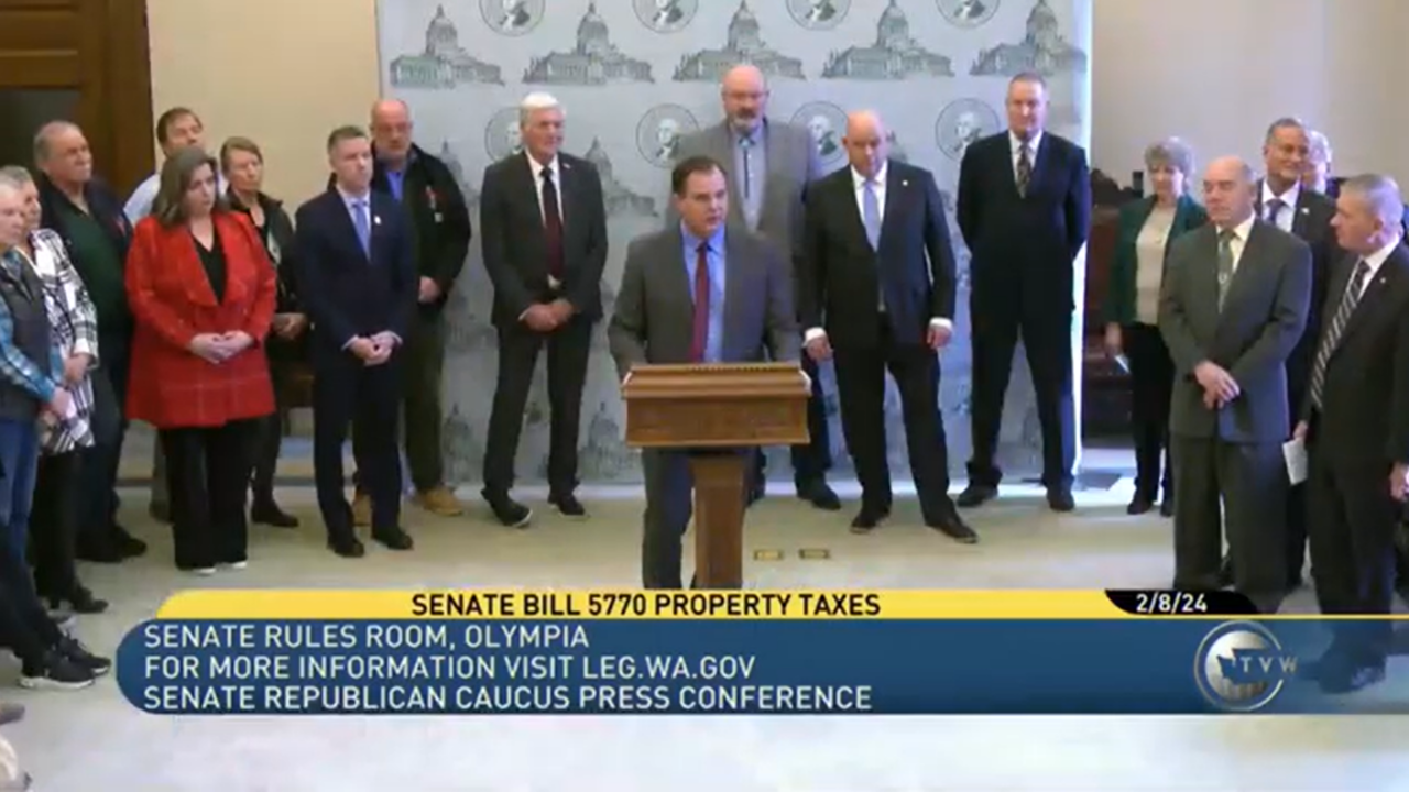 VIDEO: State Senate Republican Caucus news conference on bill expected ...